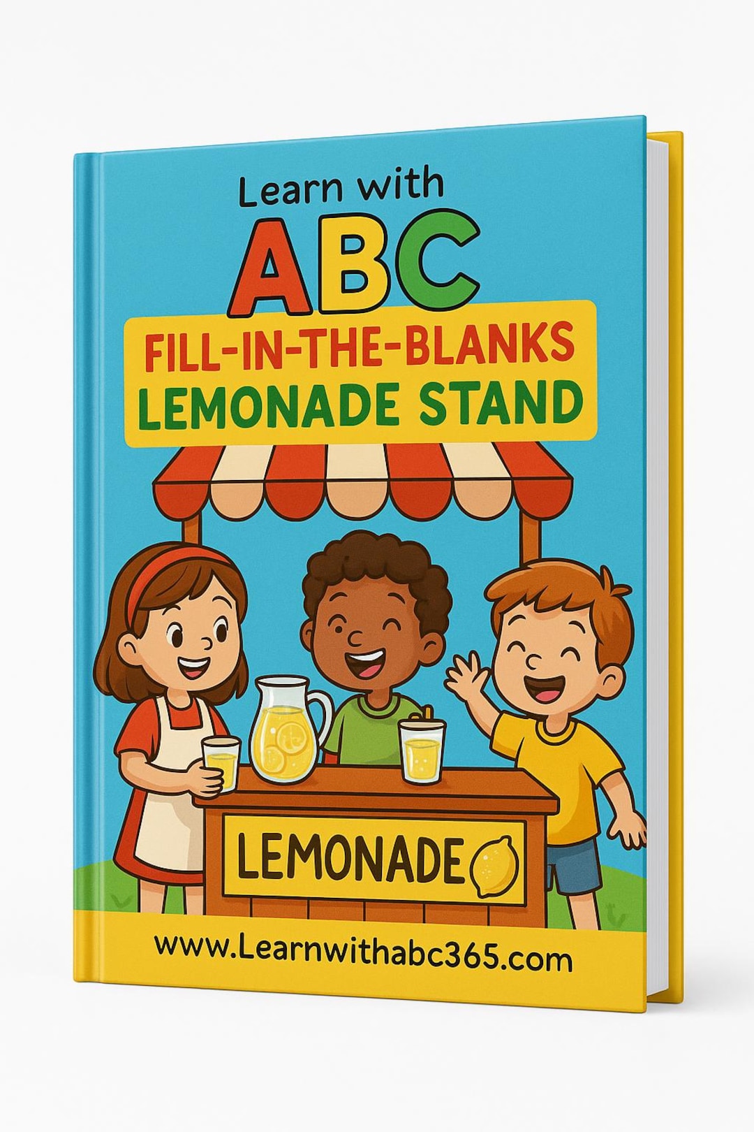 Lemonade Stand Activity Book: A-Z Learning for Kids Ages 4-8 - Etsy