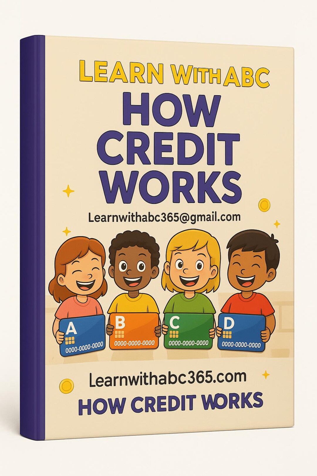 Educational Money Guide for Kids, ABC How Credit Works, Financial ...