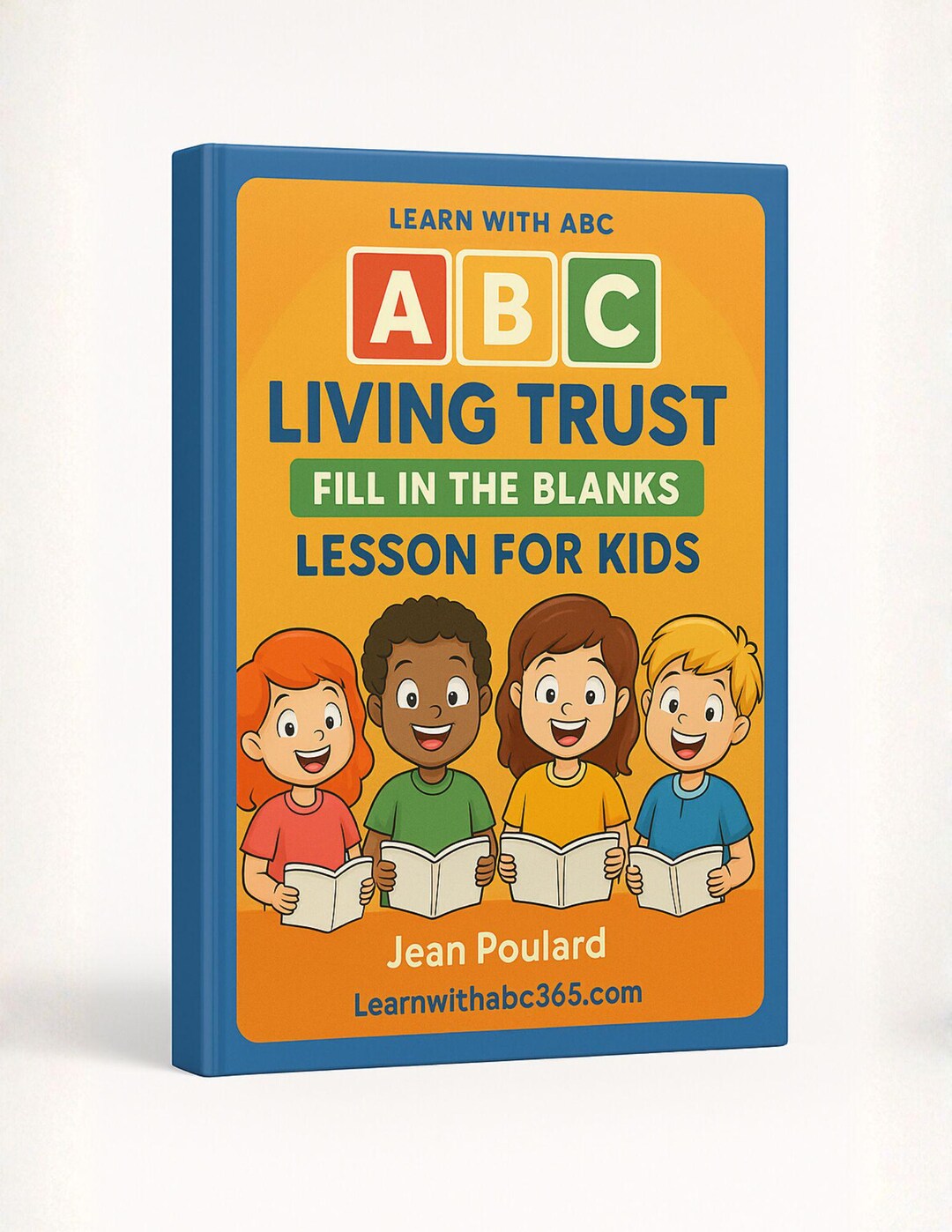 ABC Living Trust Fill-in-the-blanks Book for Kids | Learn With ABC ...