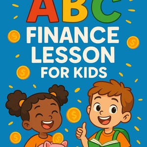 ABC Finance Lesson for Kids, Financial Education for Children, Money ...