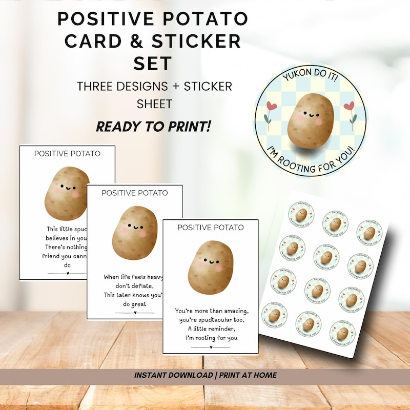 Positive Potato - Etsy