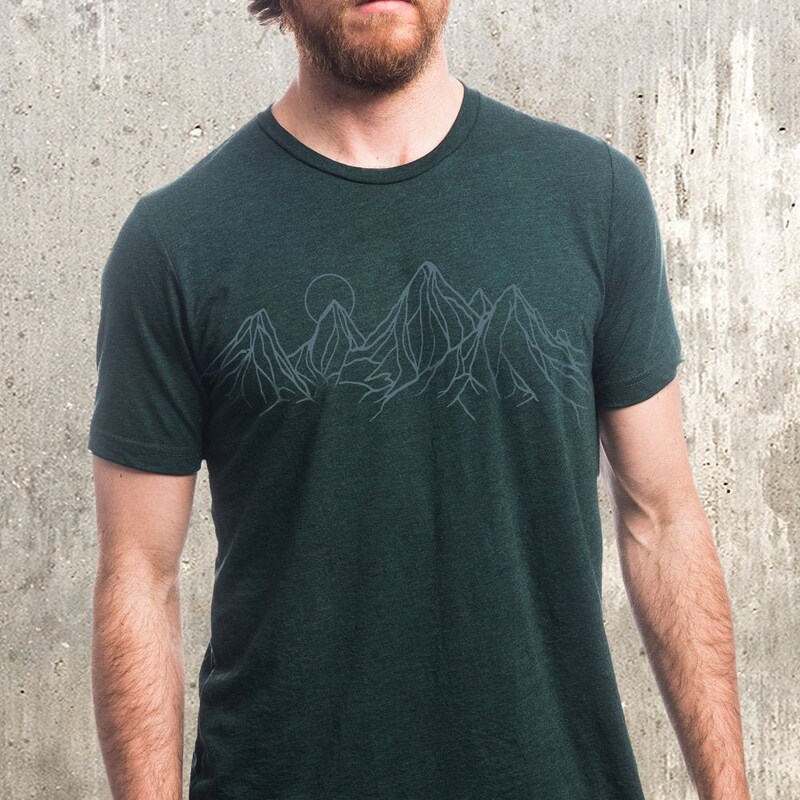 Mountain Tshirt - Etsy