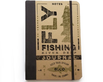 Fishing journal | Etsy