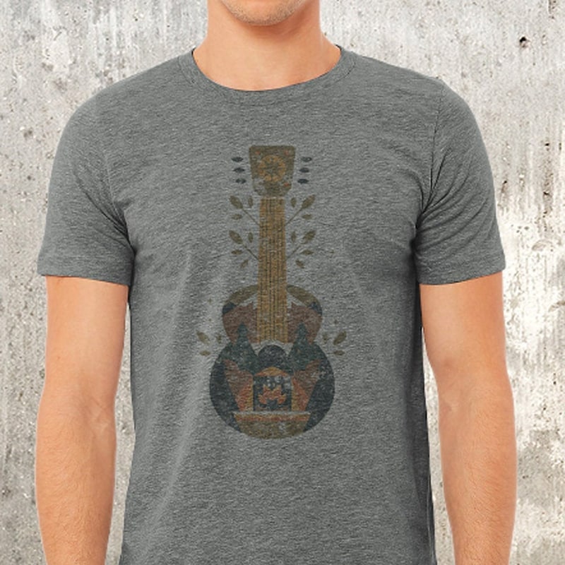 Guitar T Shirt - Etsy