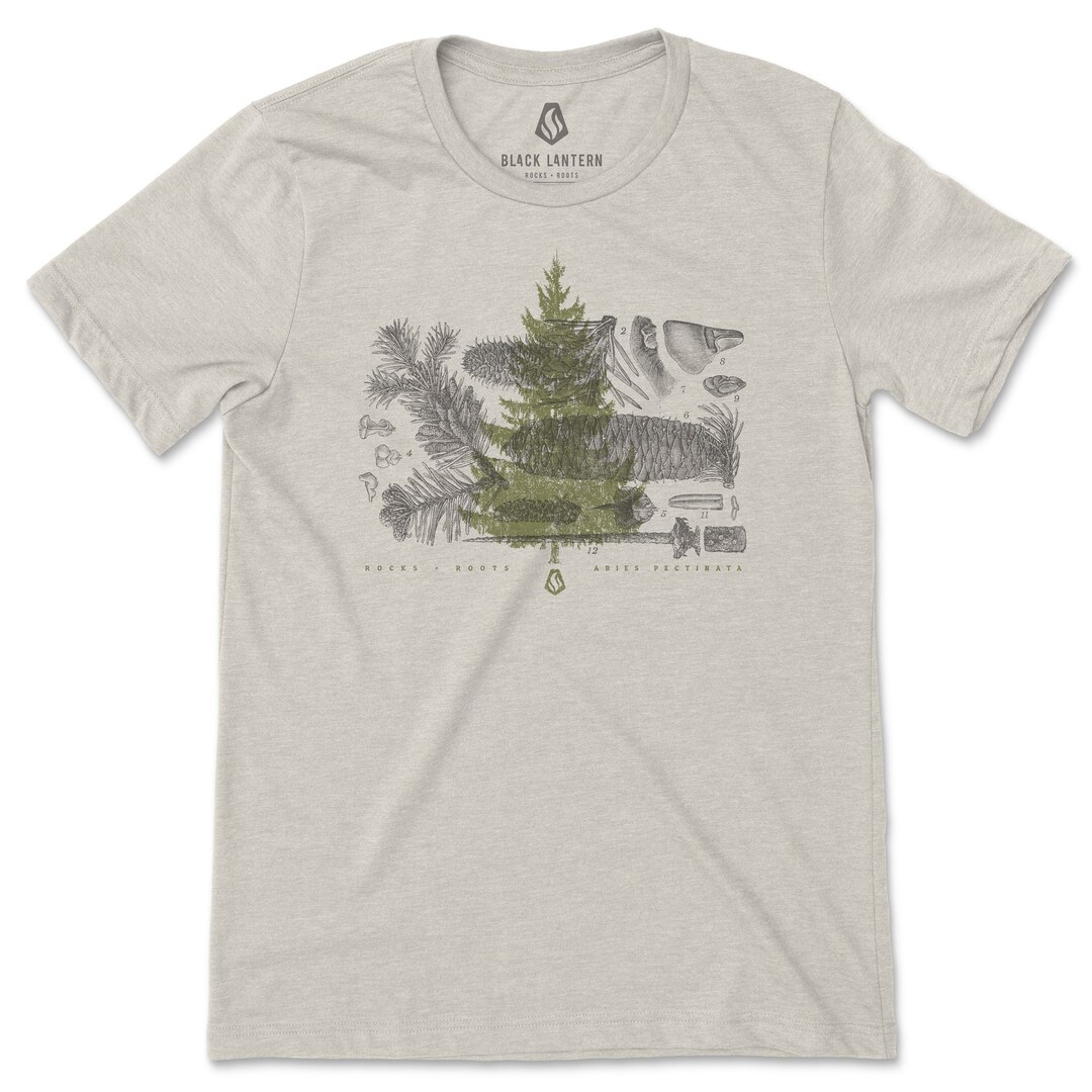 Mens Graphic Tees - Forest Collage and Wild Nature T-shirt for Men ...