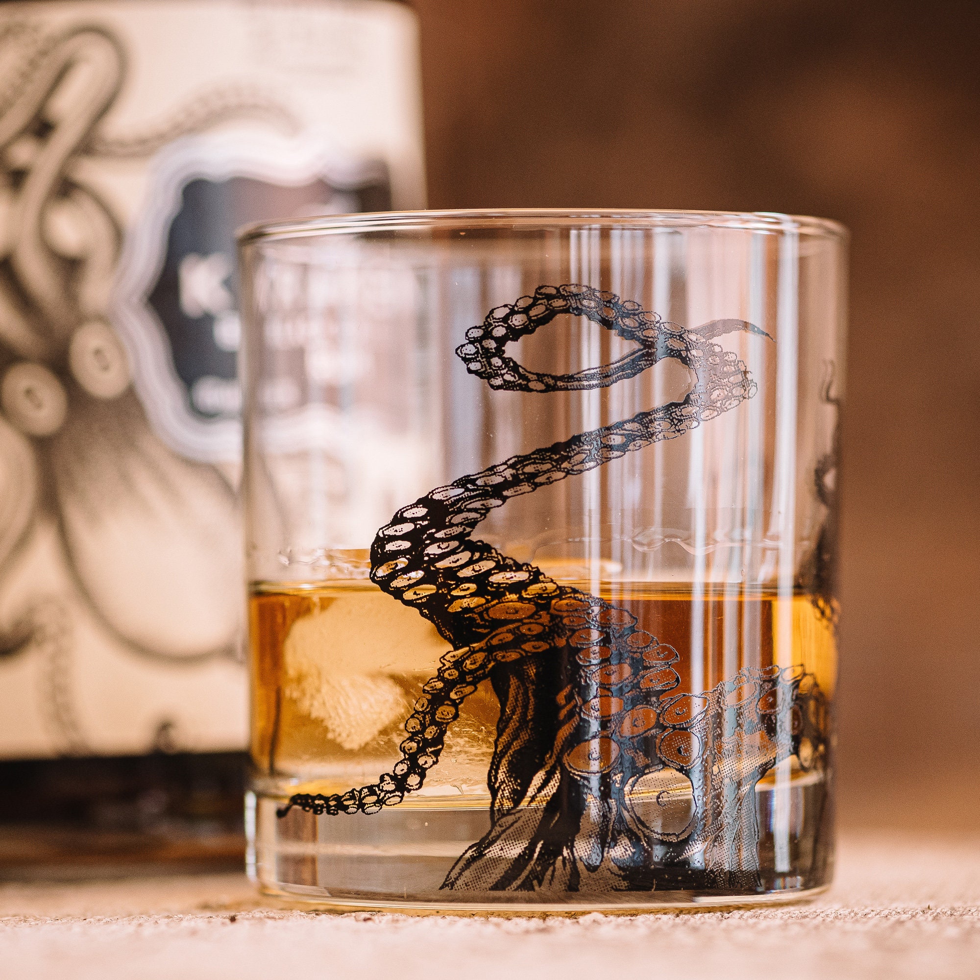 Octopus Tentacles Tentacles Whiskey Glasses Octopus Whisky - Etsy Australia