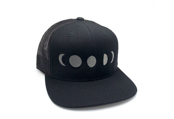 Moon Trucker Hat Men Moon Phases Mesh Trucker Hat Gift for - Etsy