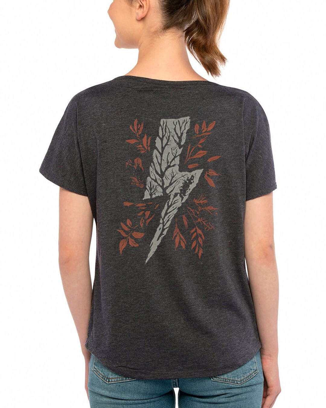 Women's Storm T-shirt Graphic Tees for Women Nature Shirt Nature Gift ...