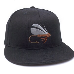 Men's Baseball Cap Dry Fly Fish Hat Fly Fishing Cap Outdoor Hat Fishing ...