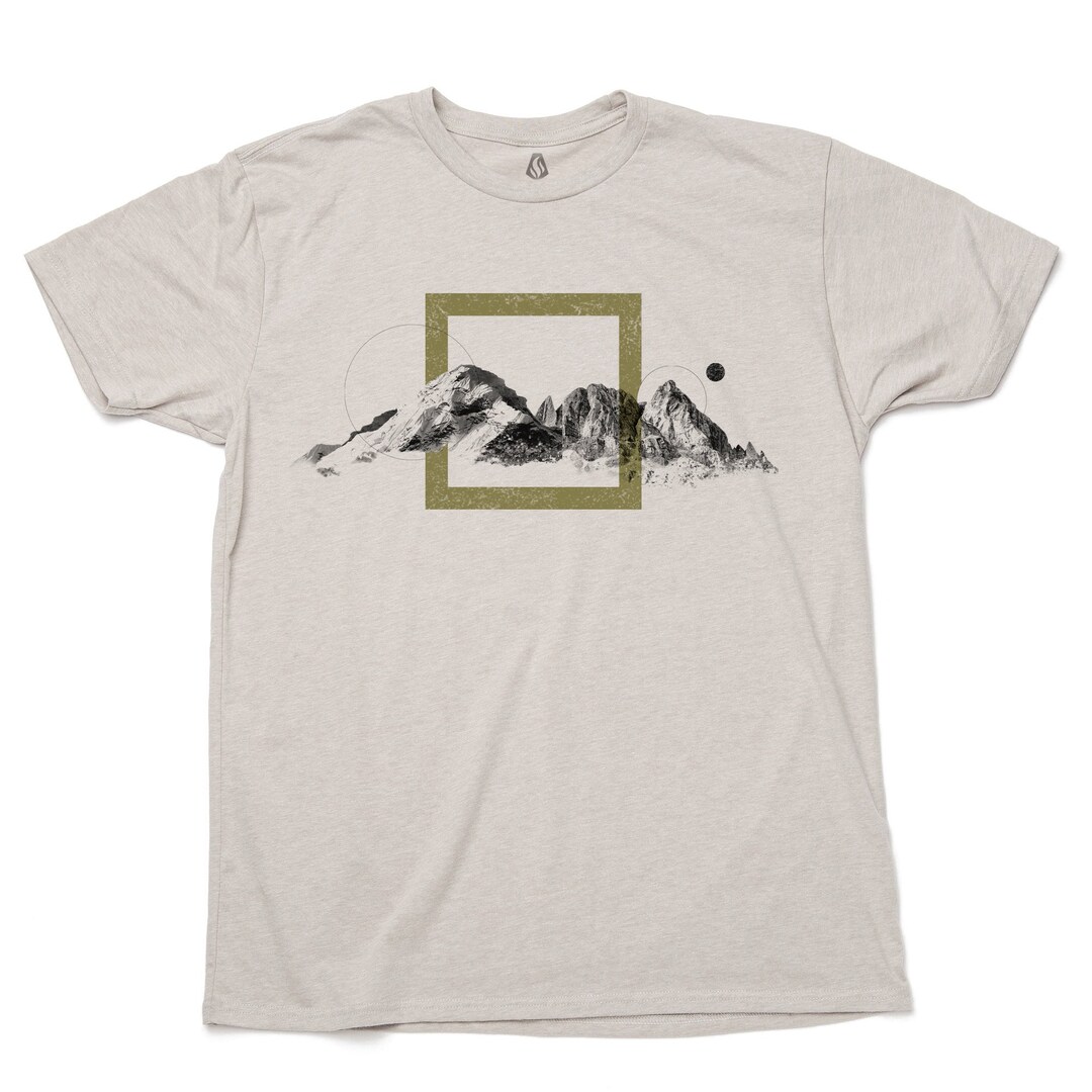 Men’s Graphic Tees - Mountain Collage - Nature Tshirt Men - Unisex ...