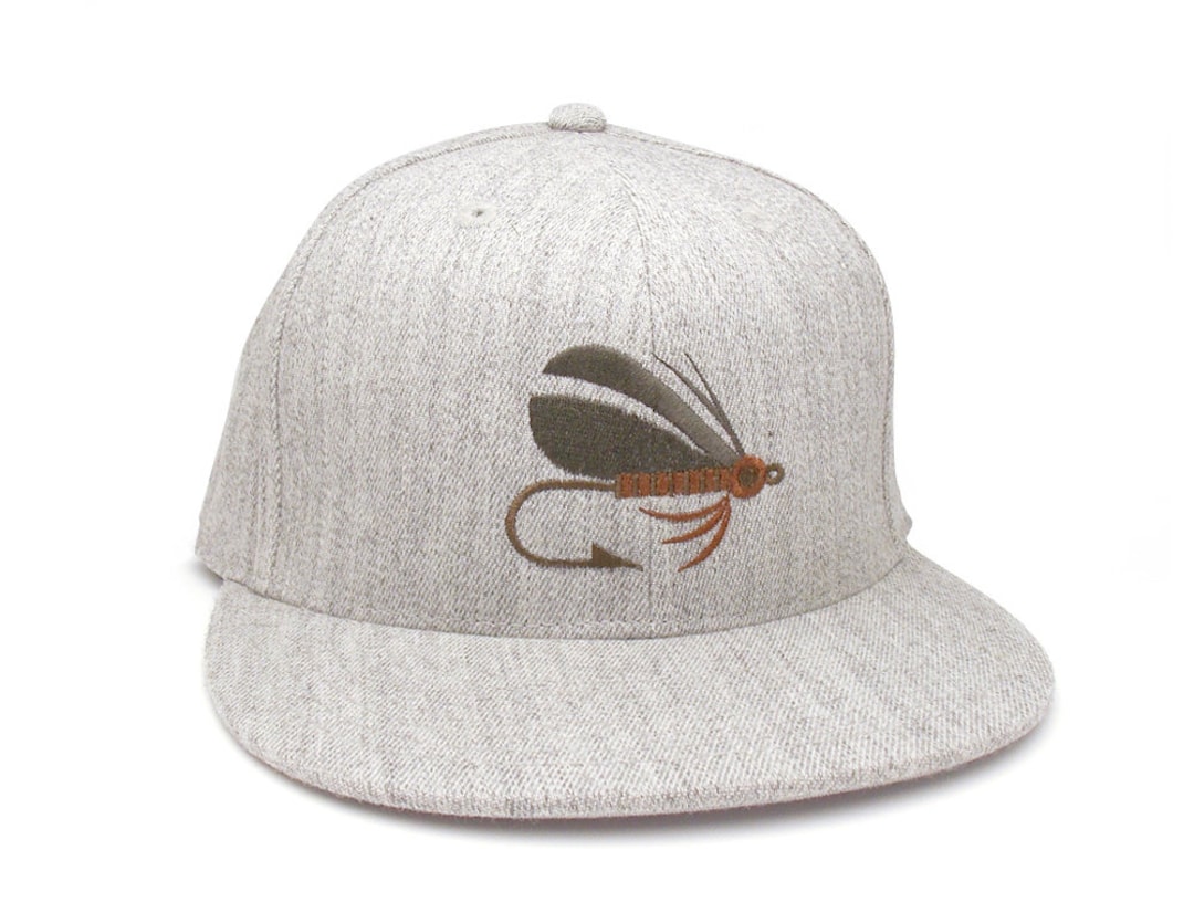 Men's Baseball Cap Dry Fly Fish Hat Fly Fishing Cap Outdoor Hat Fishing ...