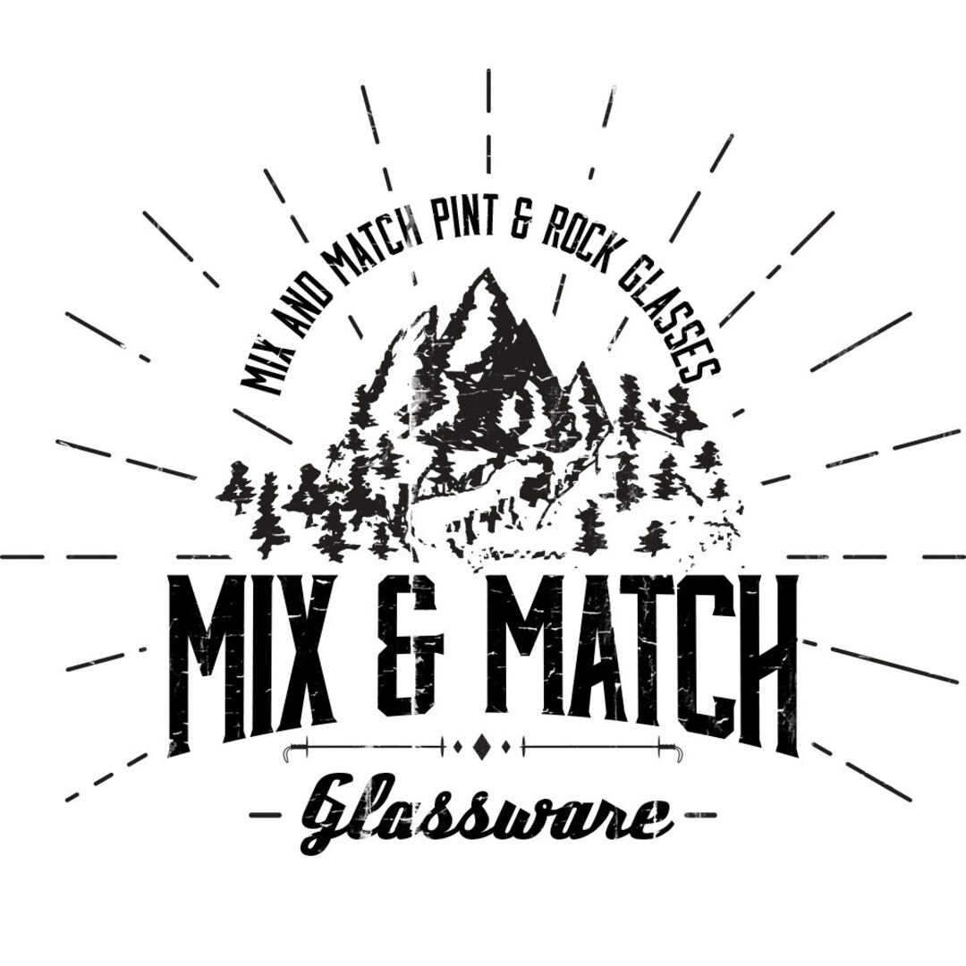 Mix and Match Can Beer Glasses Order a Single Glass or - Etsy