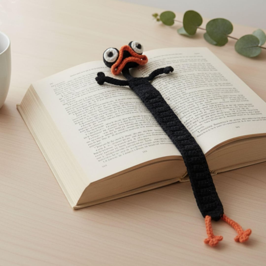 Amigurumi Duck Bookmark Crochet Pattern | Book Lover Gift - Etsy