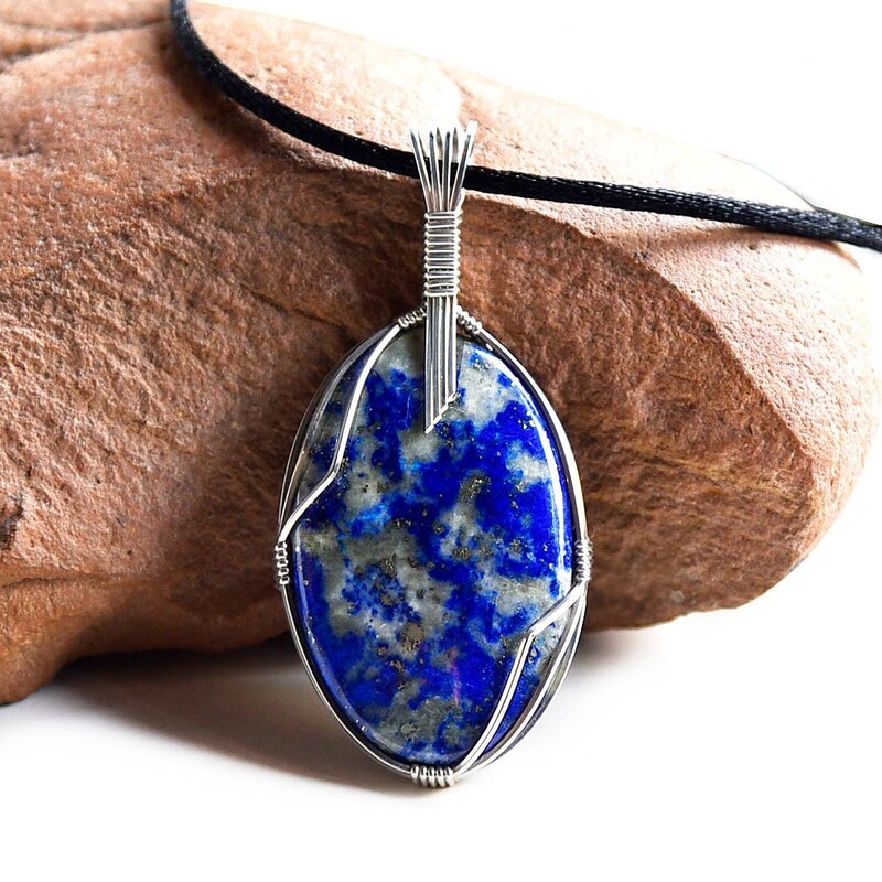 Wire Wrapped Pendant - Etsy