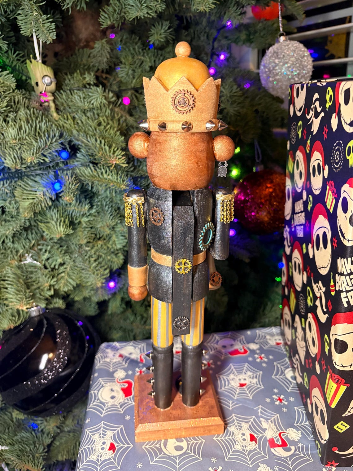 Steampunk Bear King Nutcracker Figurine 14” - Etsy
