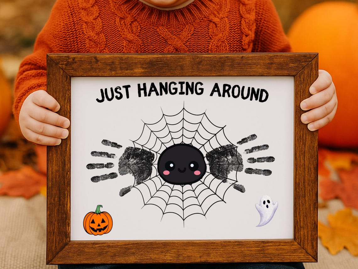Halloween Handprint Bundle Kids Craft DIY (PDF) Digital Download ...