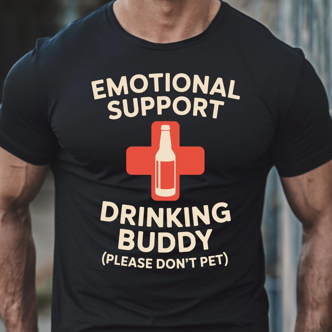 Emotional Support Drinking Buddy PNG, Funny Beer PNG, Alcohol Humor ...