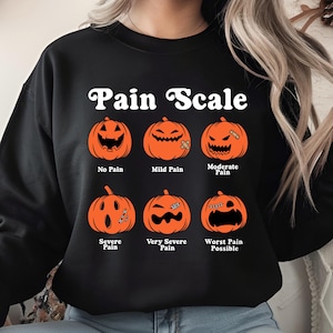 Pumpkin Pain Chart - Etsy
