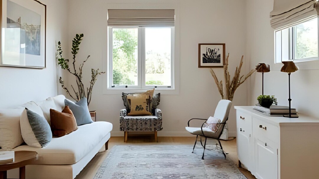 Cottagecore Zoom Background | Virtual Home Office, Digital Download - Etsy