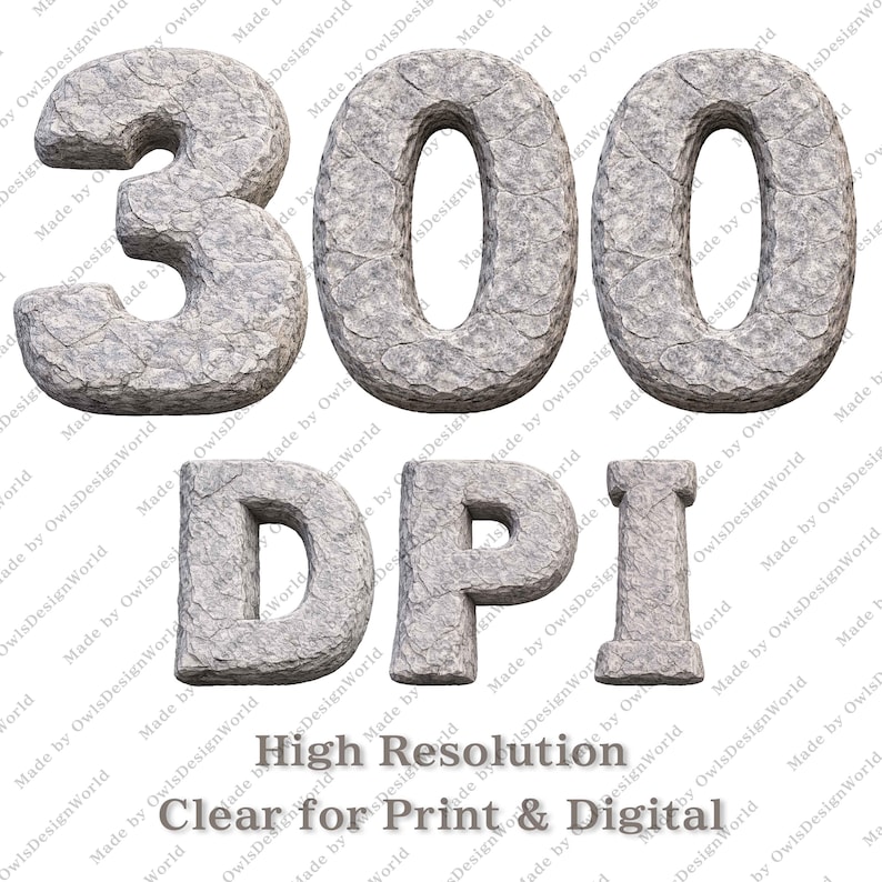 Stone Alphabet PNG, Rock Letters Numbers Symbols, 3D Stone Font ...