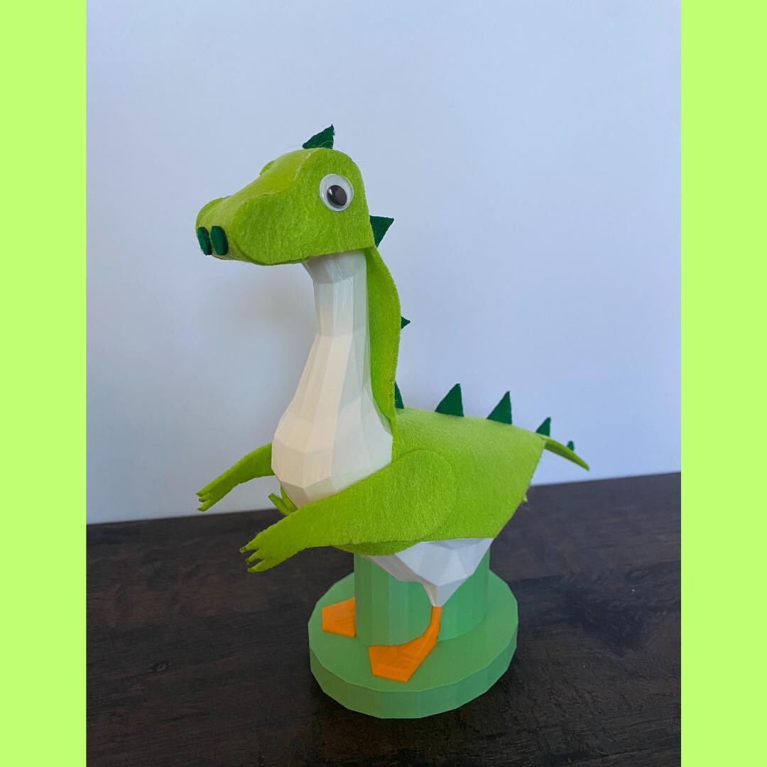 T-rex Outfit for Desk Goose: DIY Kit - Etsy