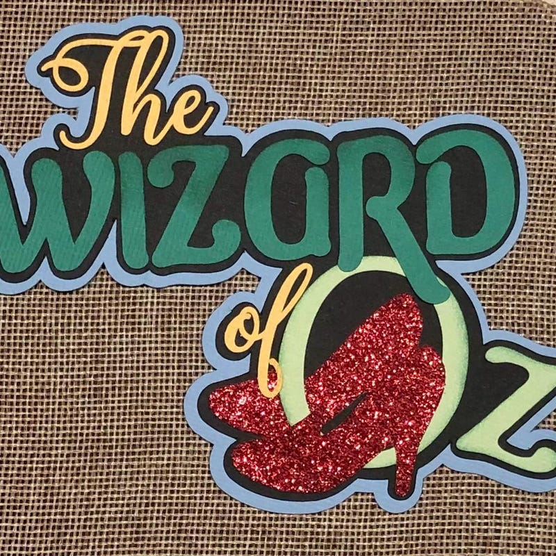 Wizard of Oz Svg - Etsy
