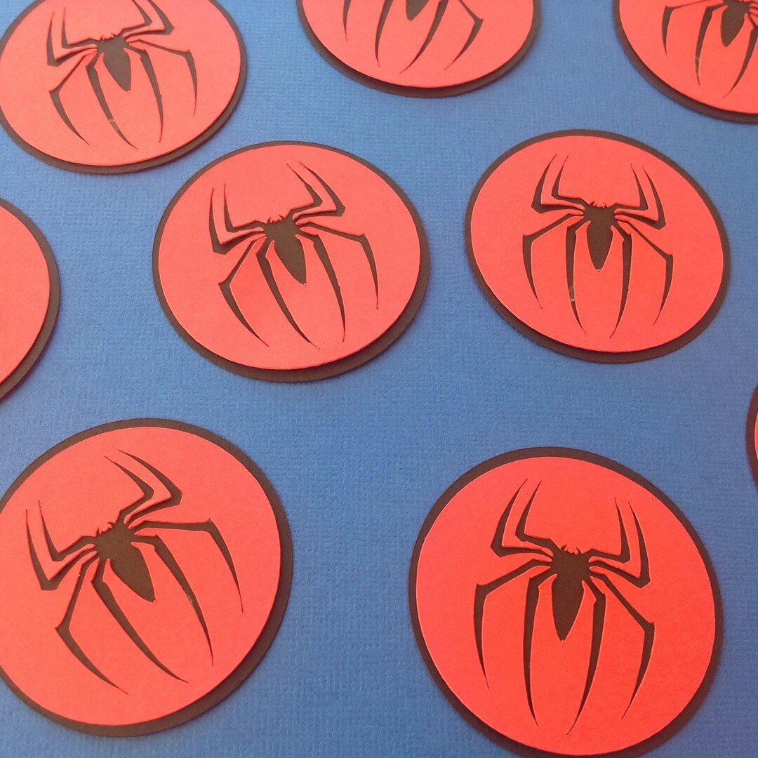 SPIDERMAN Super Hero Cut Outs Set of 10 .....can Do Other - Etsy