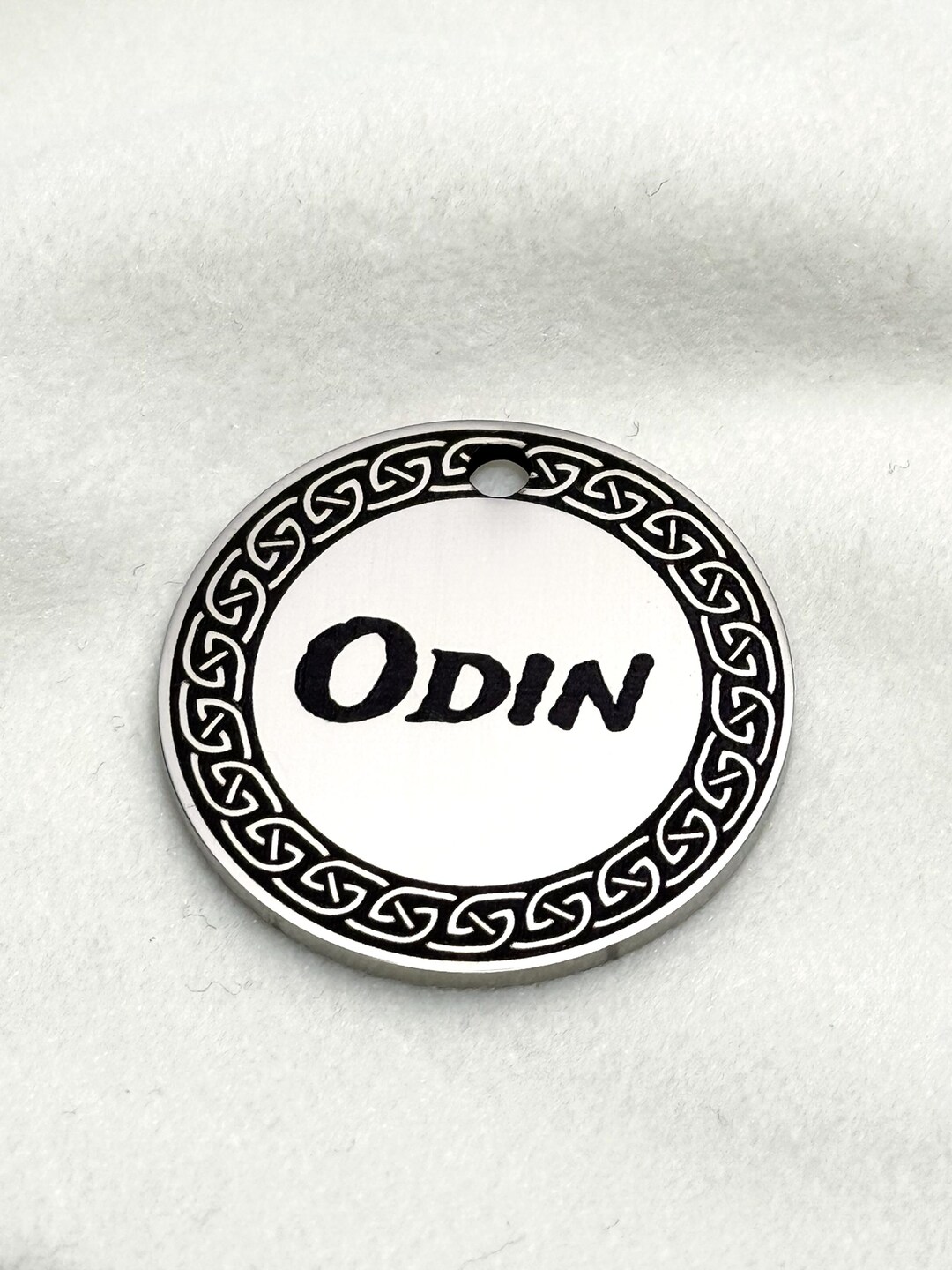 Personalized Viking Celtic Pet ID Tag, Custom Engraved Collar Tag - Etsy