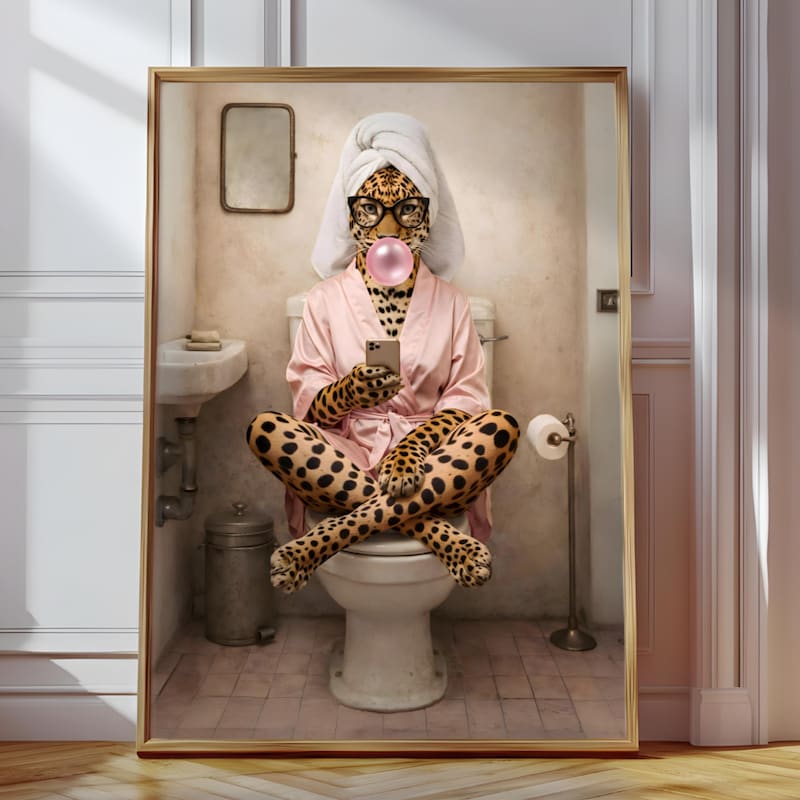 Brown and Pink Room Decor - Etsy