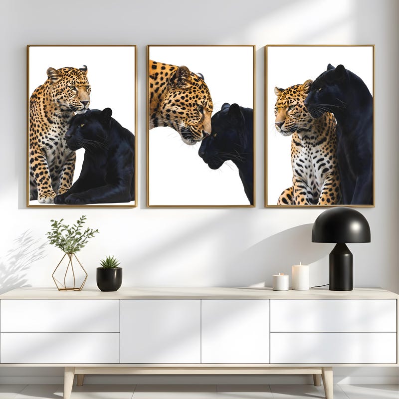 Wildlife Canvas Wall Art - Etsy