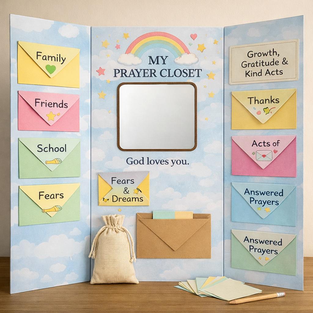 Kids Prayer Closet Kit – Digital Download | Parent-guided Prayer ...