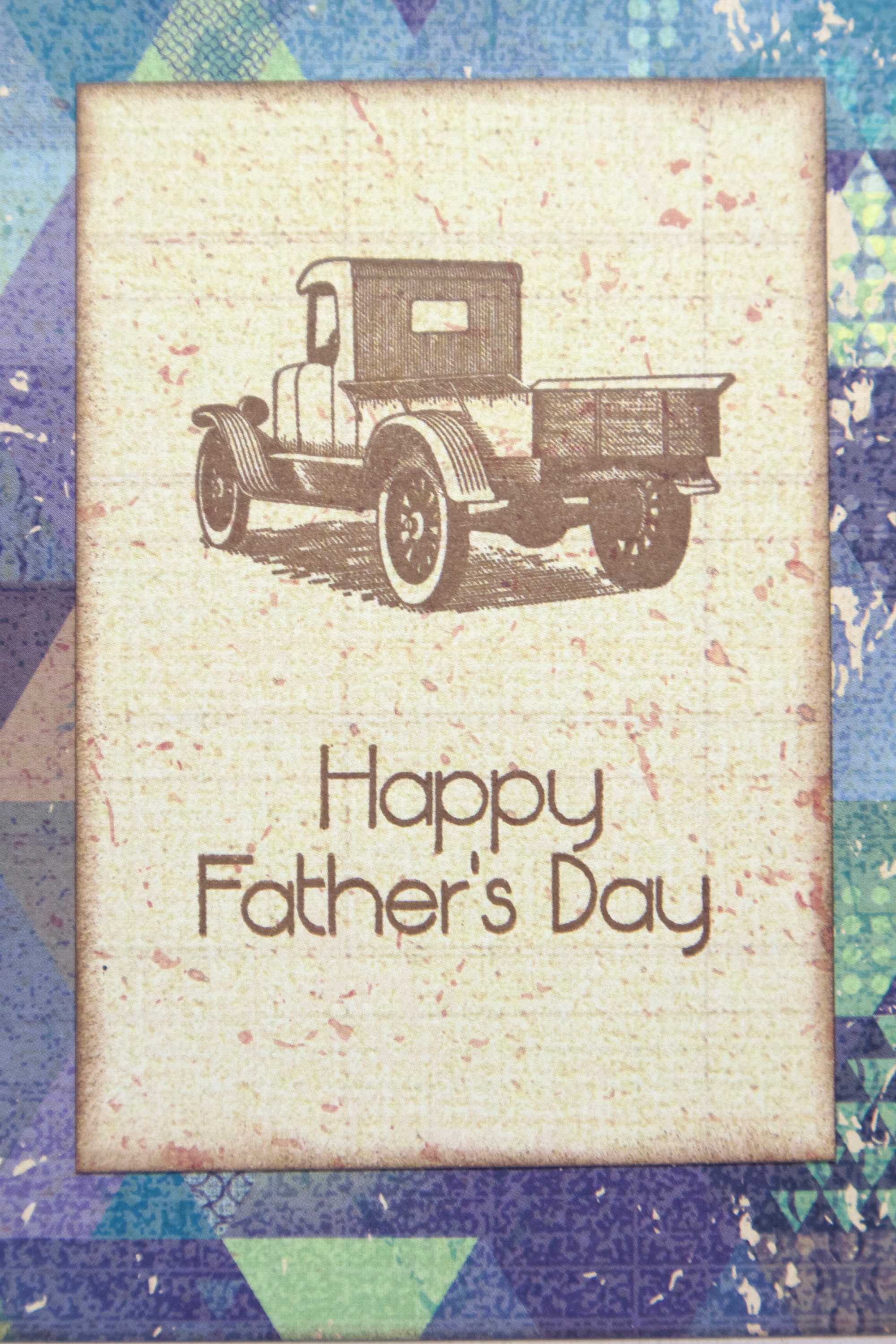 Father's Day Card Pop Happy Father's Day Pick up Truck Card Dad Card ...