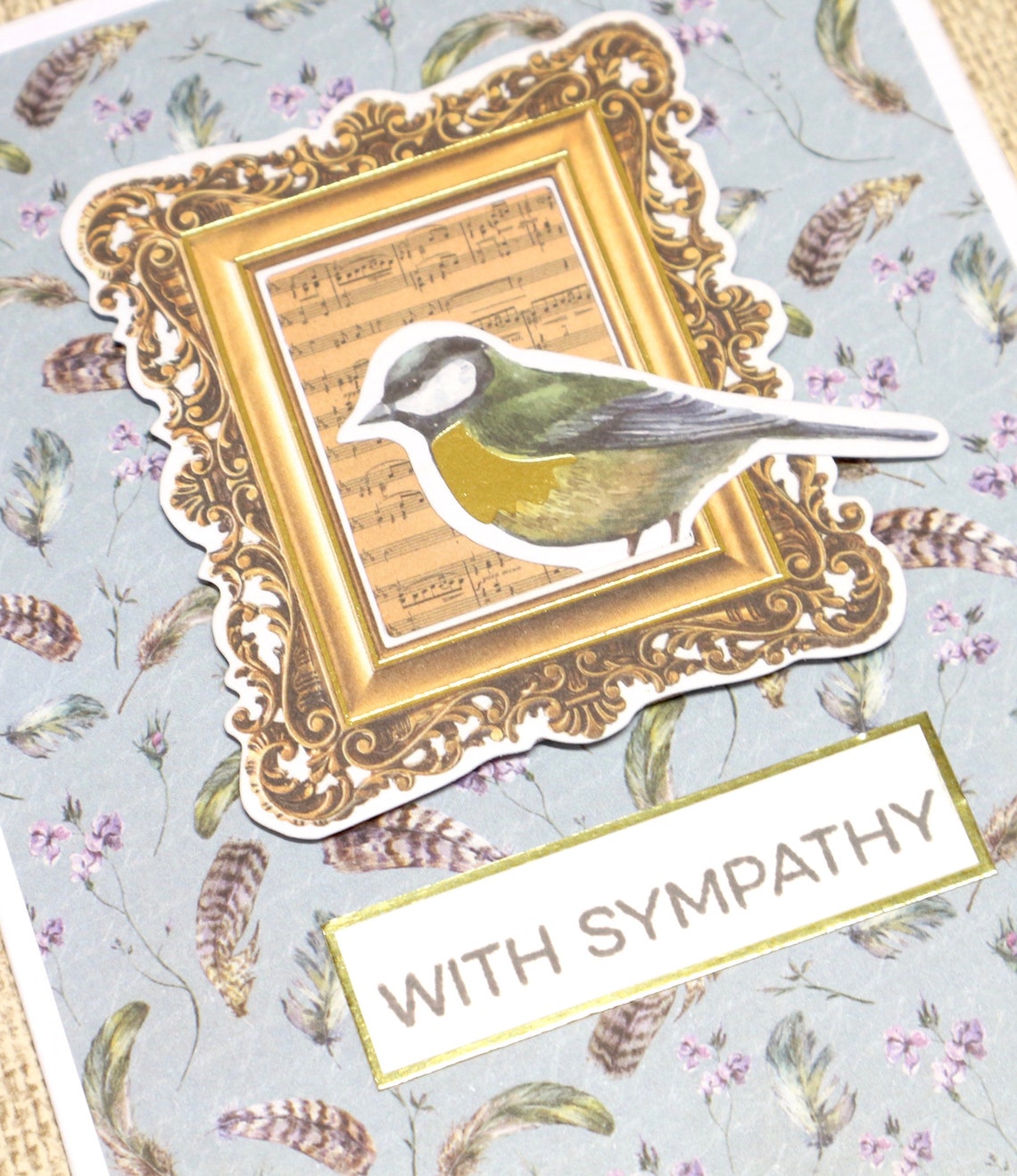 Grief Card Sympathy Card With Sympathy Card Handmade | Etsy