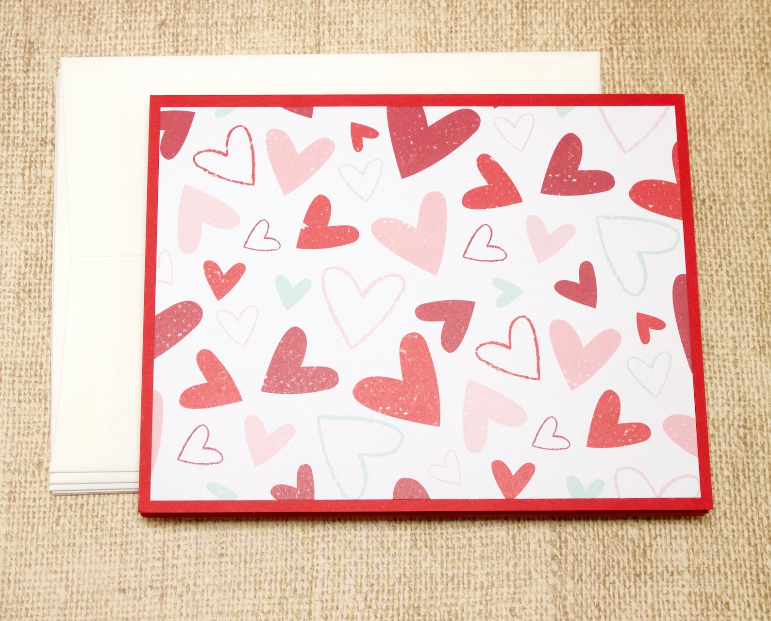 Valentine Card Set Valentine Boxed Set Set of Cards Valentine Cards ...