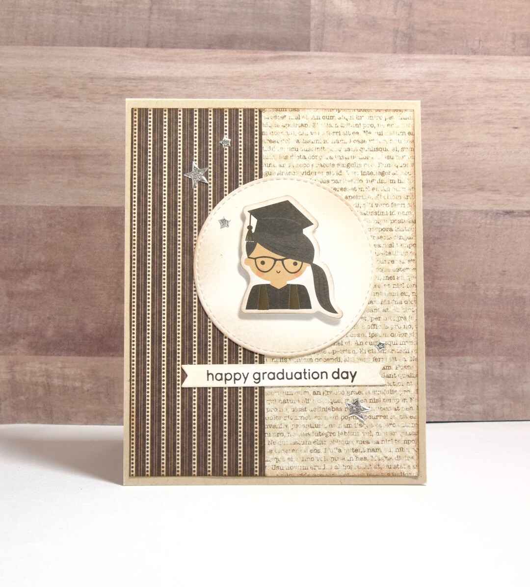 Girl Graduation Card Happy Graduation Day Card for the Graduate Cards ...