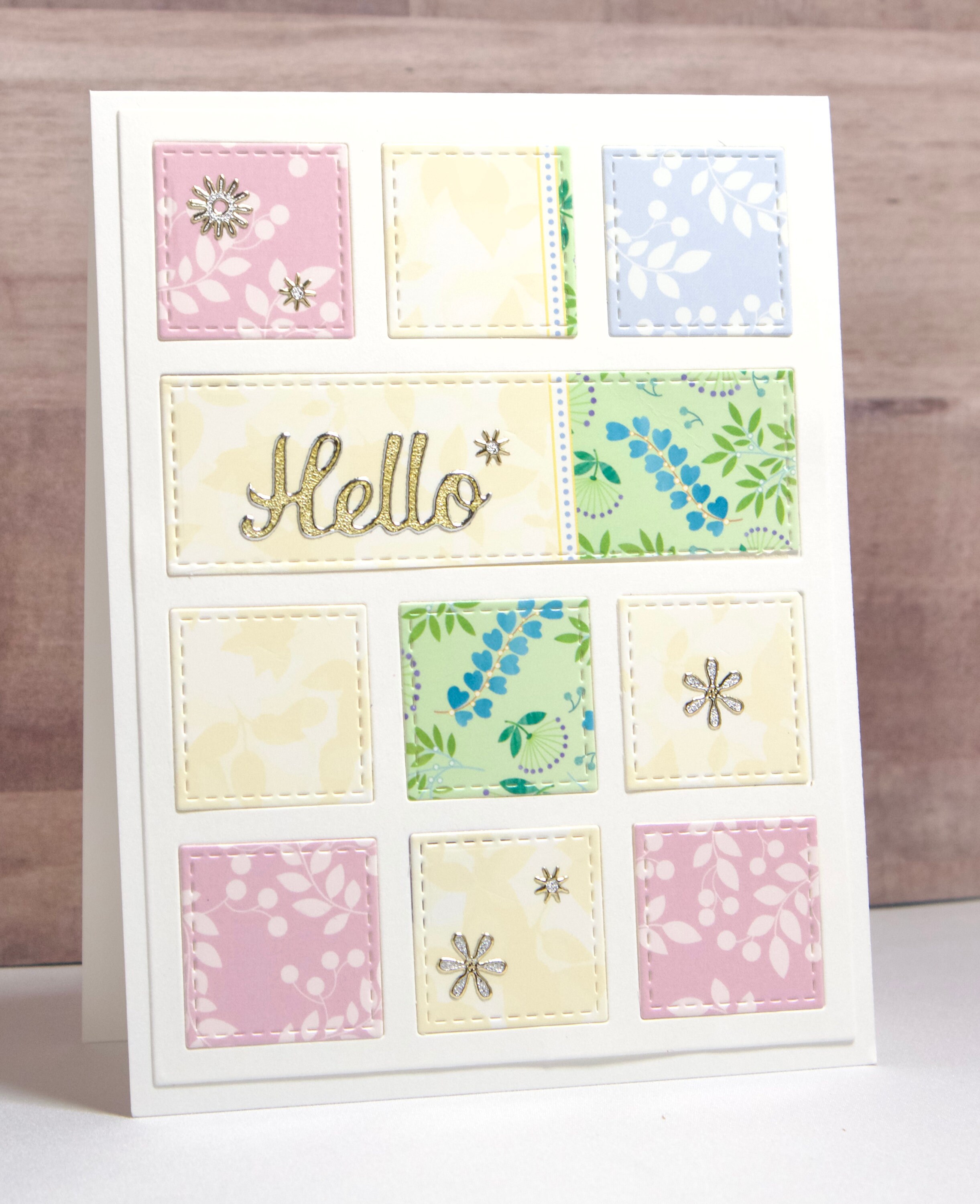Hello Card Just Because Card Thinking of You Card Friend Card Handmade ...