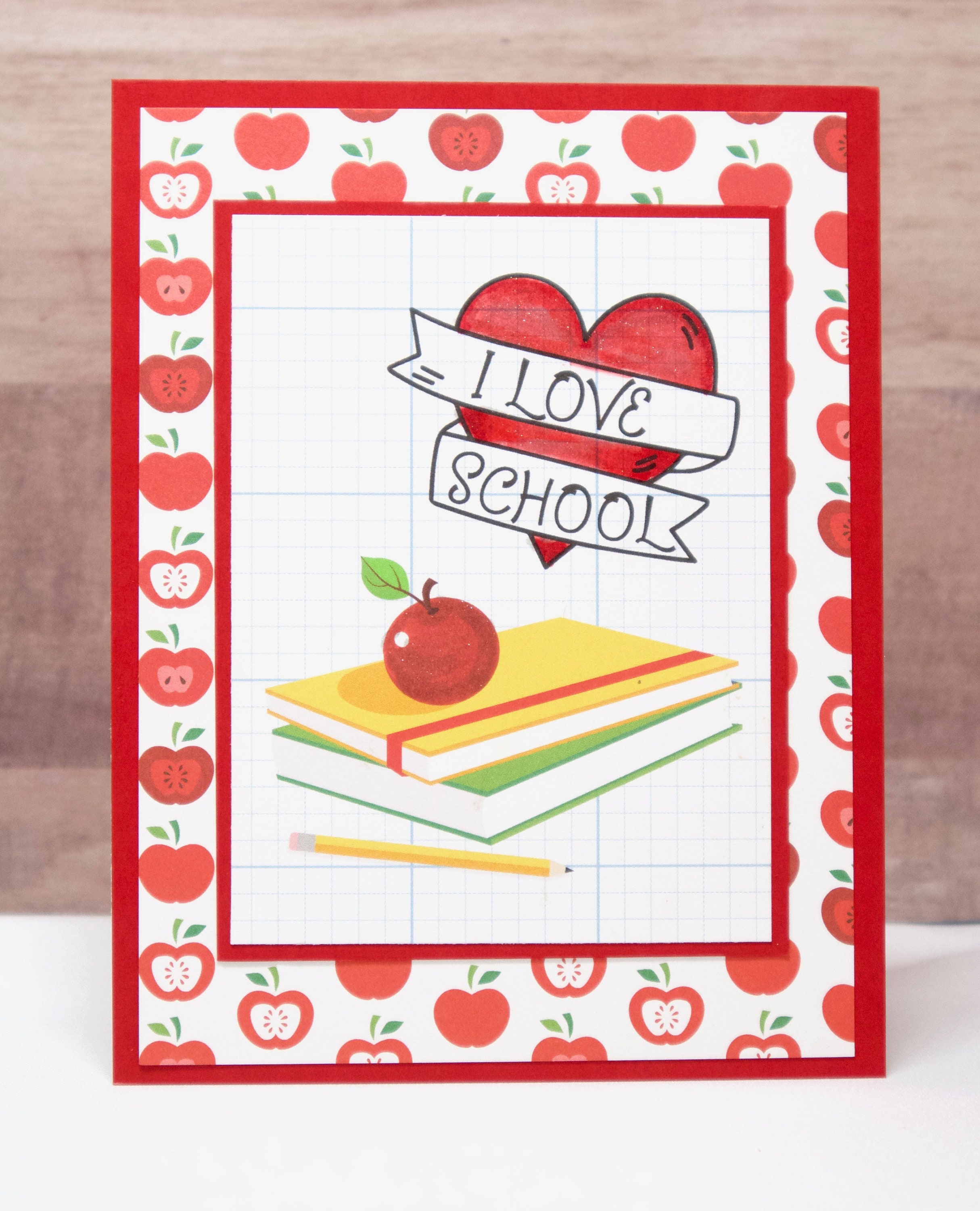 Back to School Card Kids Cards First Day of School School Cards ...