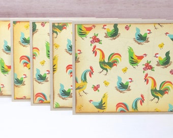 Rooster Note Cards - Etsy