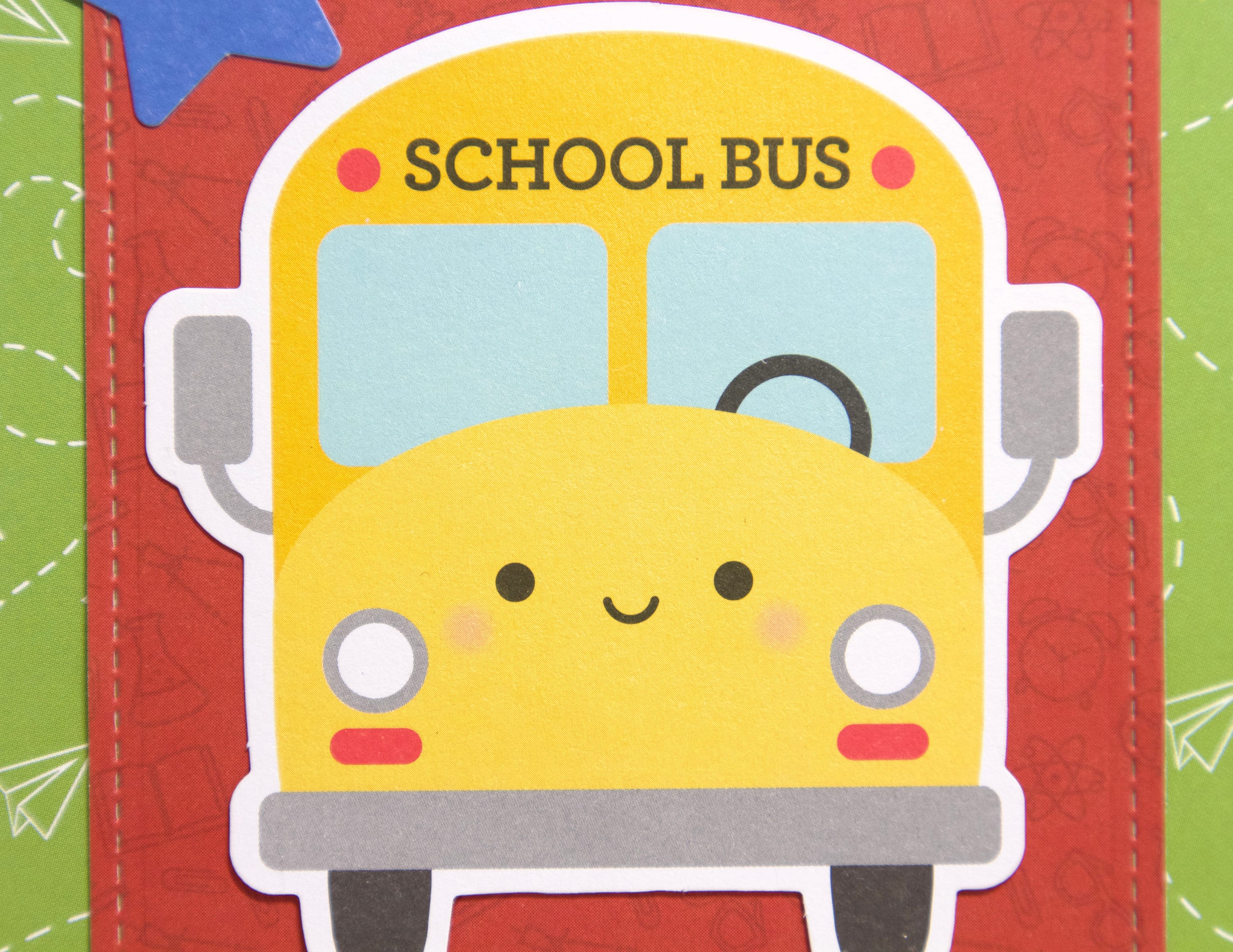 Back to School Card- School Card- Cards for Kids- School Bus Card ...