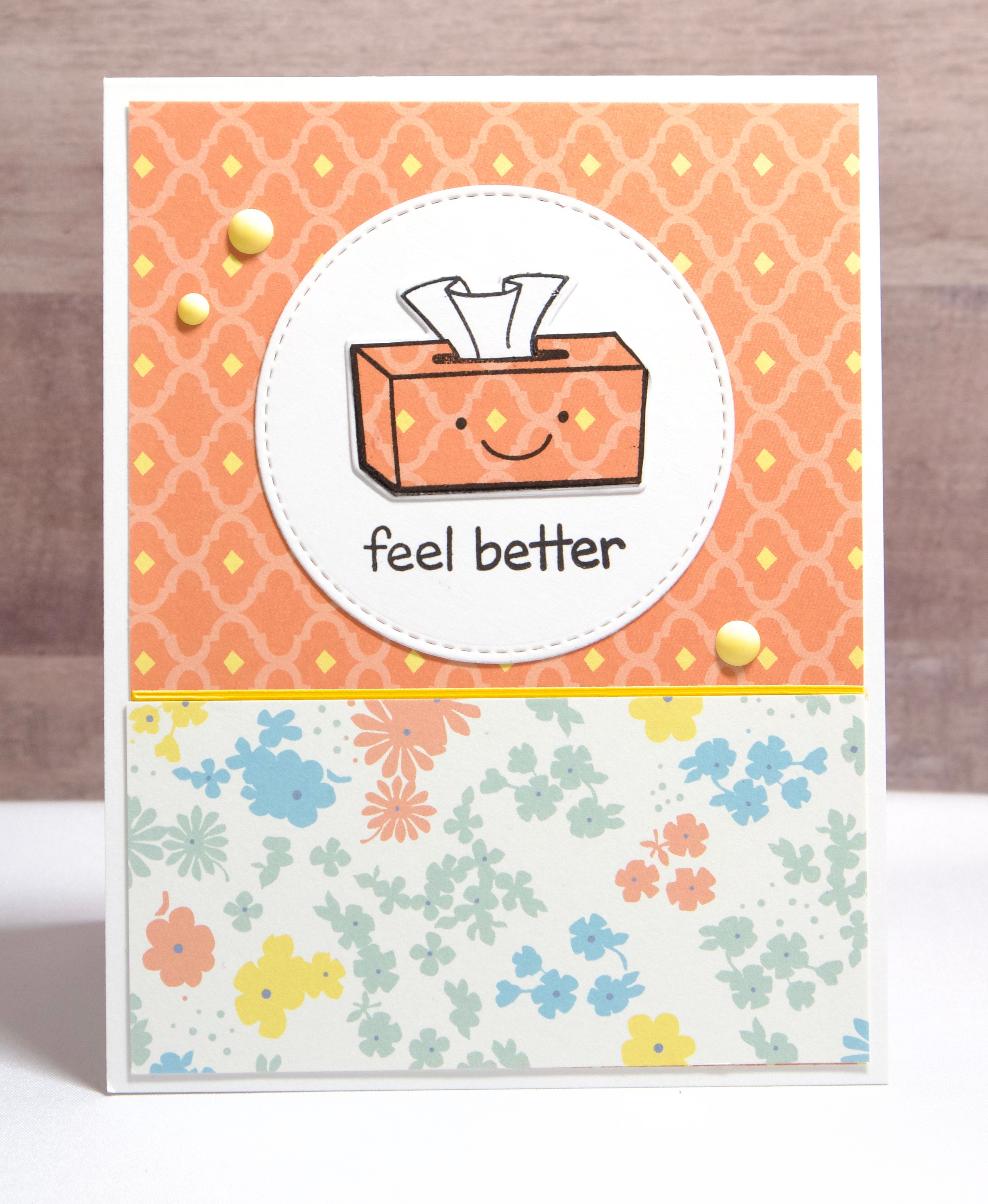 Feel Better Soon Card- Get Well Cards- Cards for Get Well- Handmade Get ...