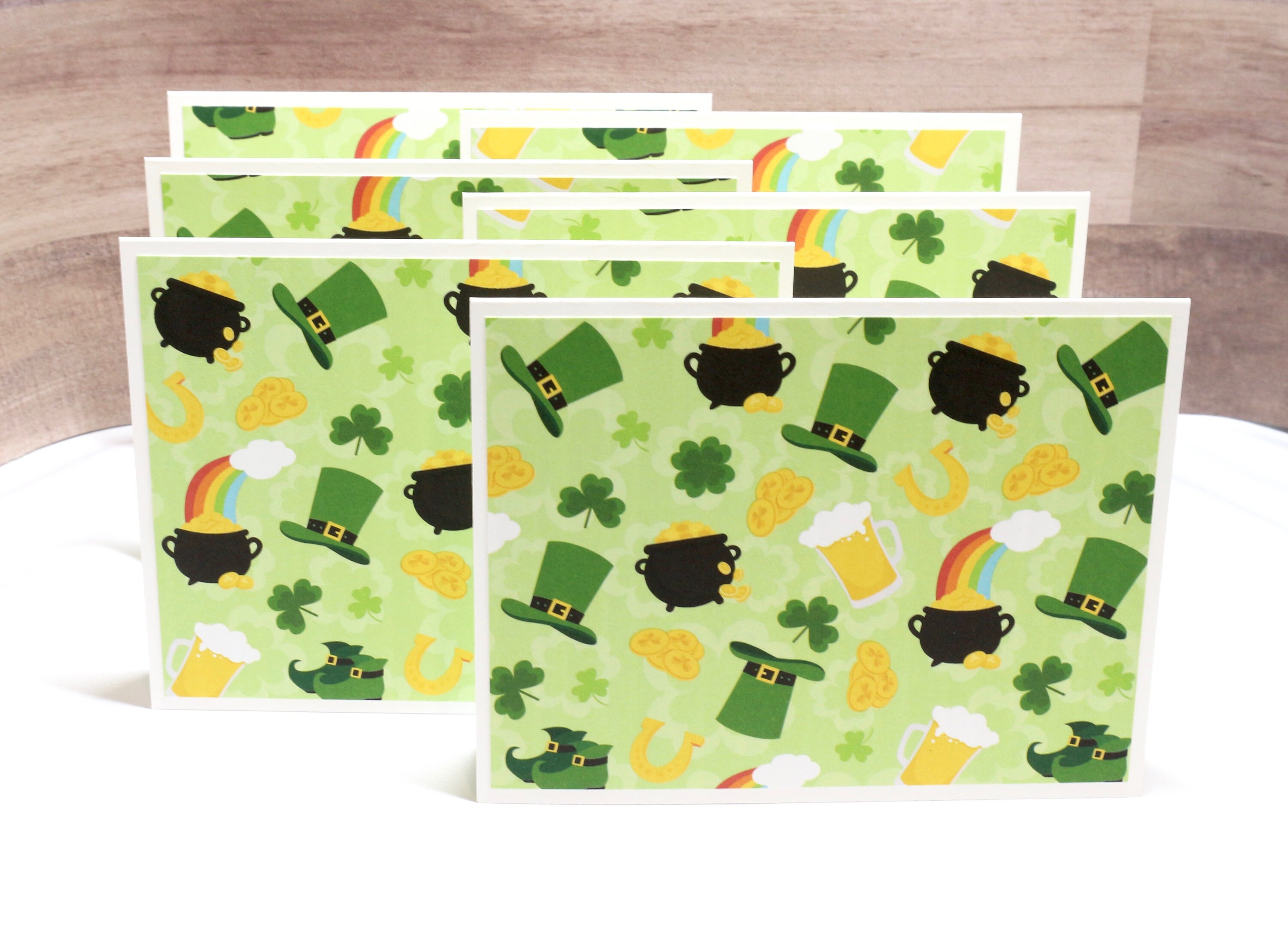 St. Patrick's Day Cards Boxed Set of Cards Set of Cards Handmade St ...