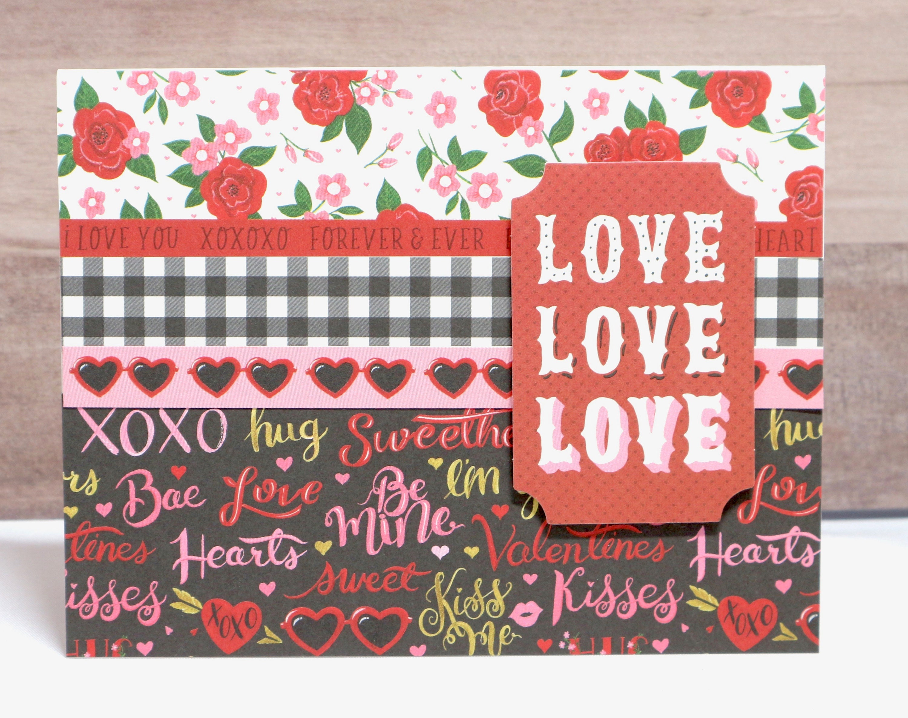 Love Card- Valentine's Day Card- Cards for Valentine- Handmade ...