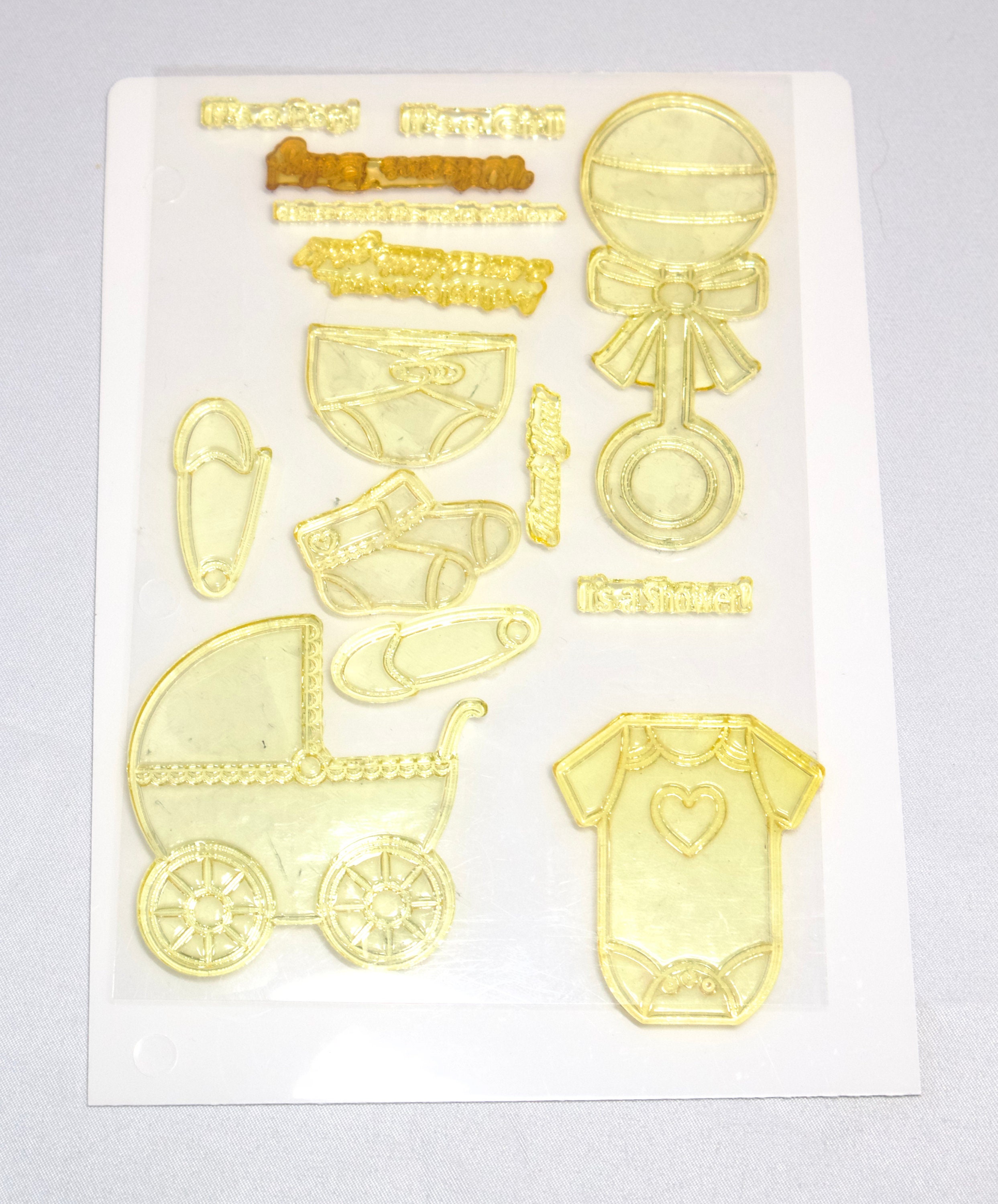 Baby Stamp Set- Our Craft Lounge Stamps- Bundle of Joy- Destash - Etsy