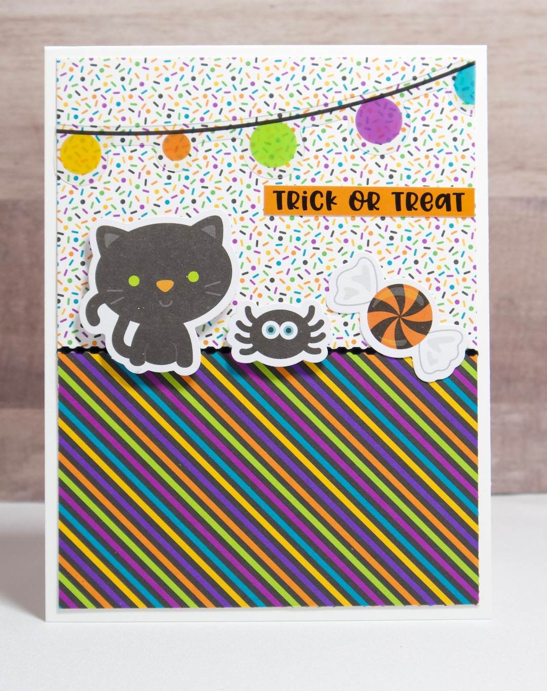 Cute Halloween Card Halloween Cards Kids Halloween Card - Etsy