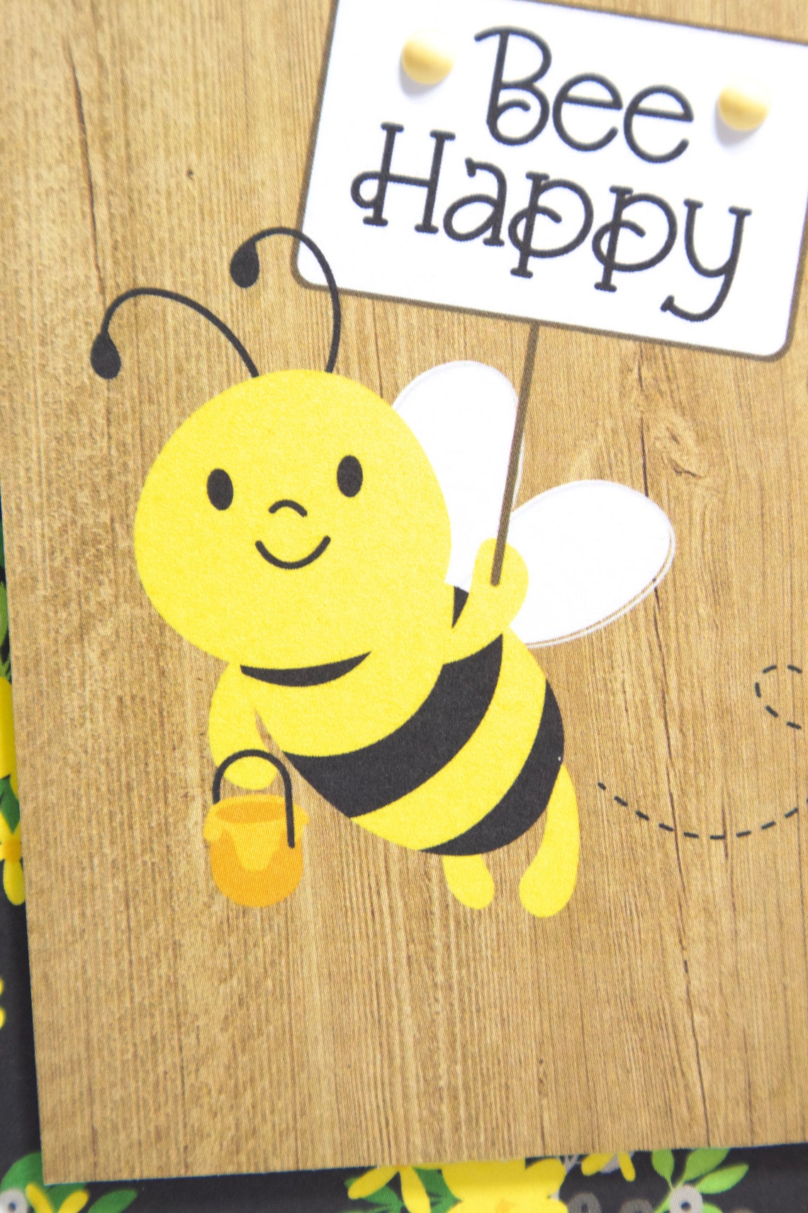 Bee Card Encouragement Card Cute Cards Bee-lovers Card Handmade Bee ...