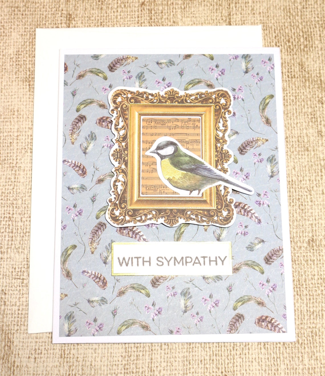 Grief Card Sympathy Card With Sympathy Card Handmade | Etsy