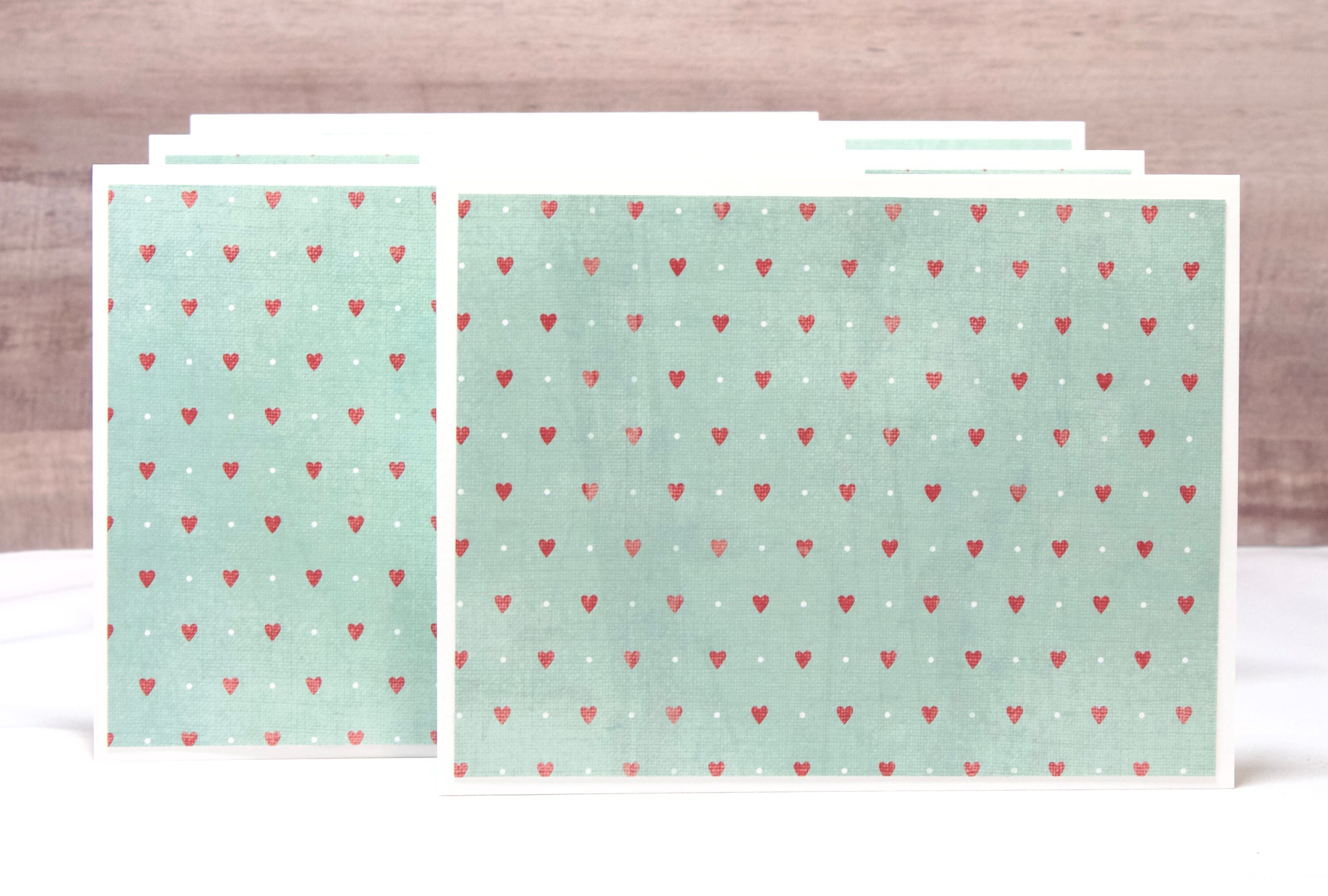 Valentine's Day Card Valentine Note Cards Set of Cards Valentine ...