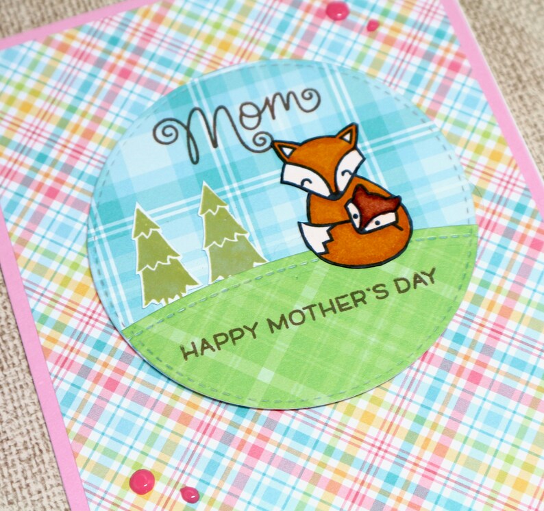 Cute Mother's Day Card Happy Mother's Day Mom Card Cute Mom Card Mother ...