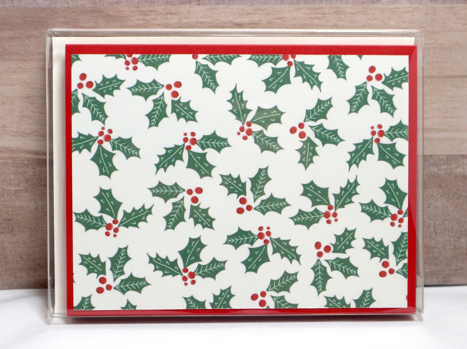Holly Christmas Cards Holly Note Cards Christmas Cards - Etsy