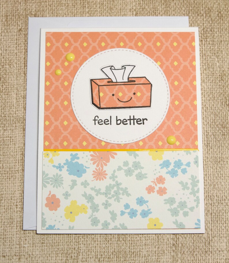Feel Better Soon Card Get Well Cards Cards for Get Well Handmade Get ...